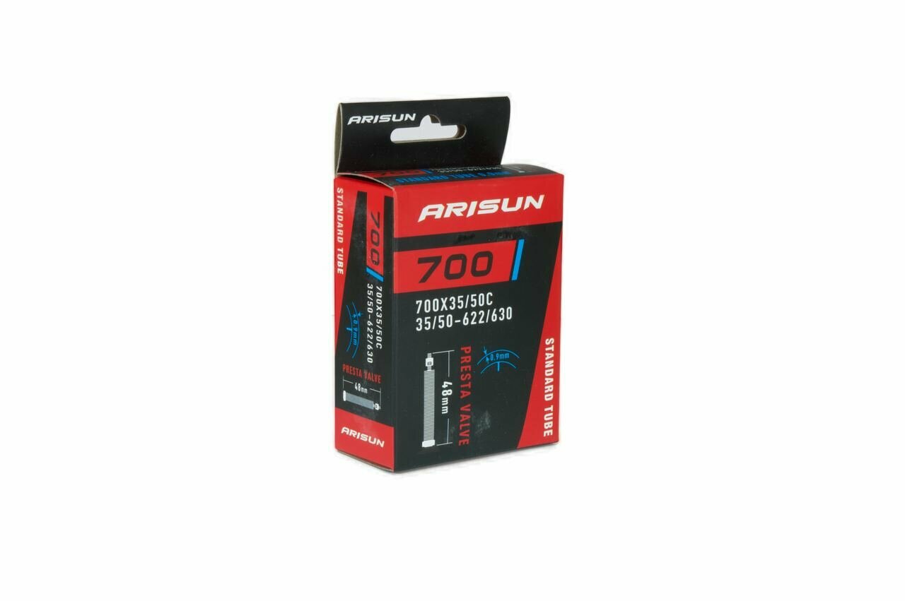 Камера ARISUN STANDARD 700x35/50C (35/50-622/630) FV 48мм бутиловая 0.9мм