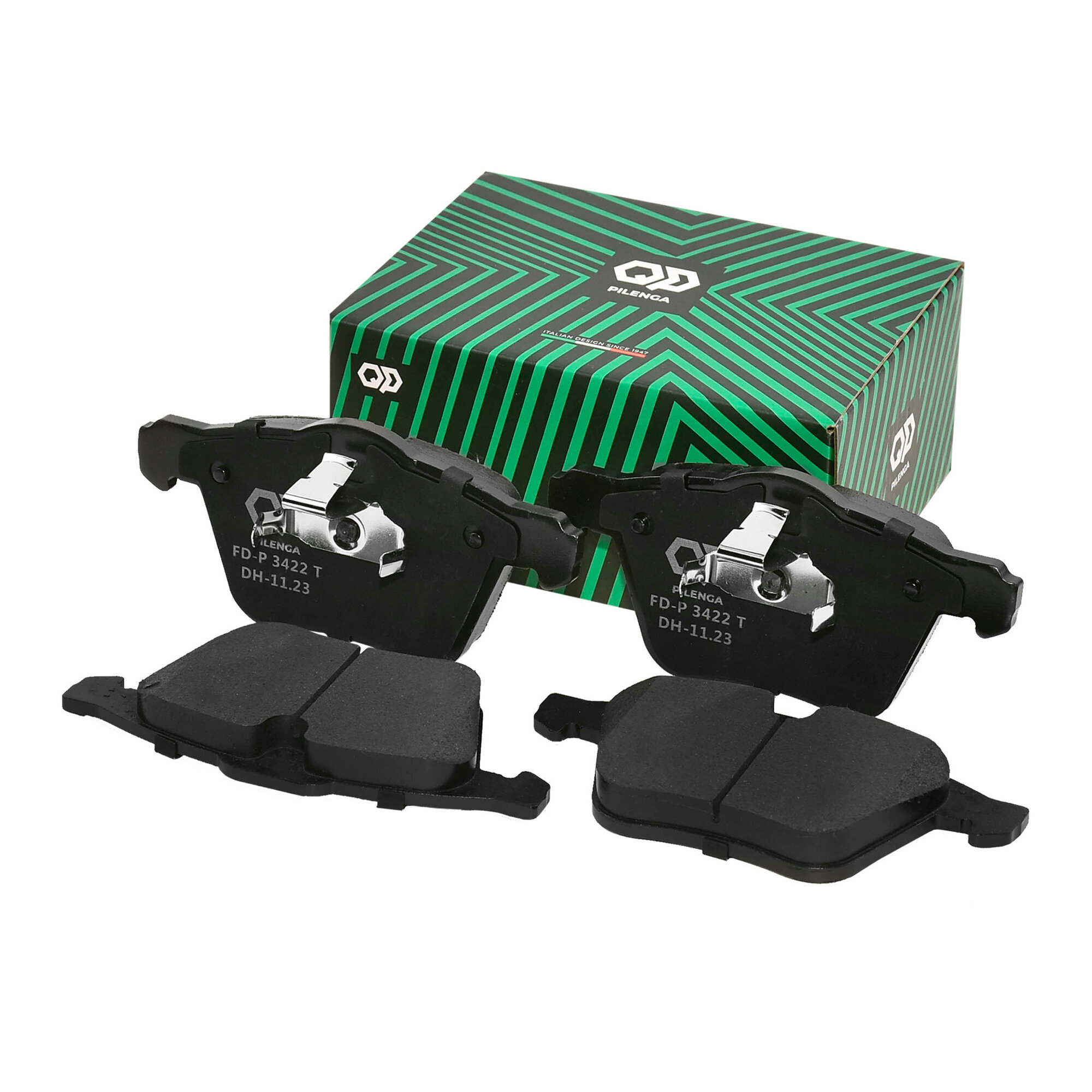 Колодки тормозные дисковые для FORD S-MAX, GALAXY / VOLVO V70, S80, XC70, передние / Pilenga FD-P 3422 T