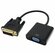 Кабель DVI -> VGA "гн" 20cм