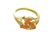 Кольцо Lotus Jewelry, коралл, размер 18, розовый