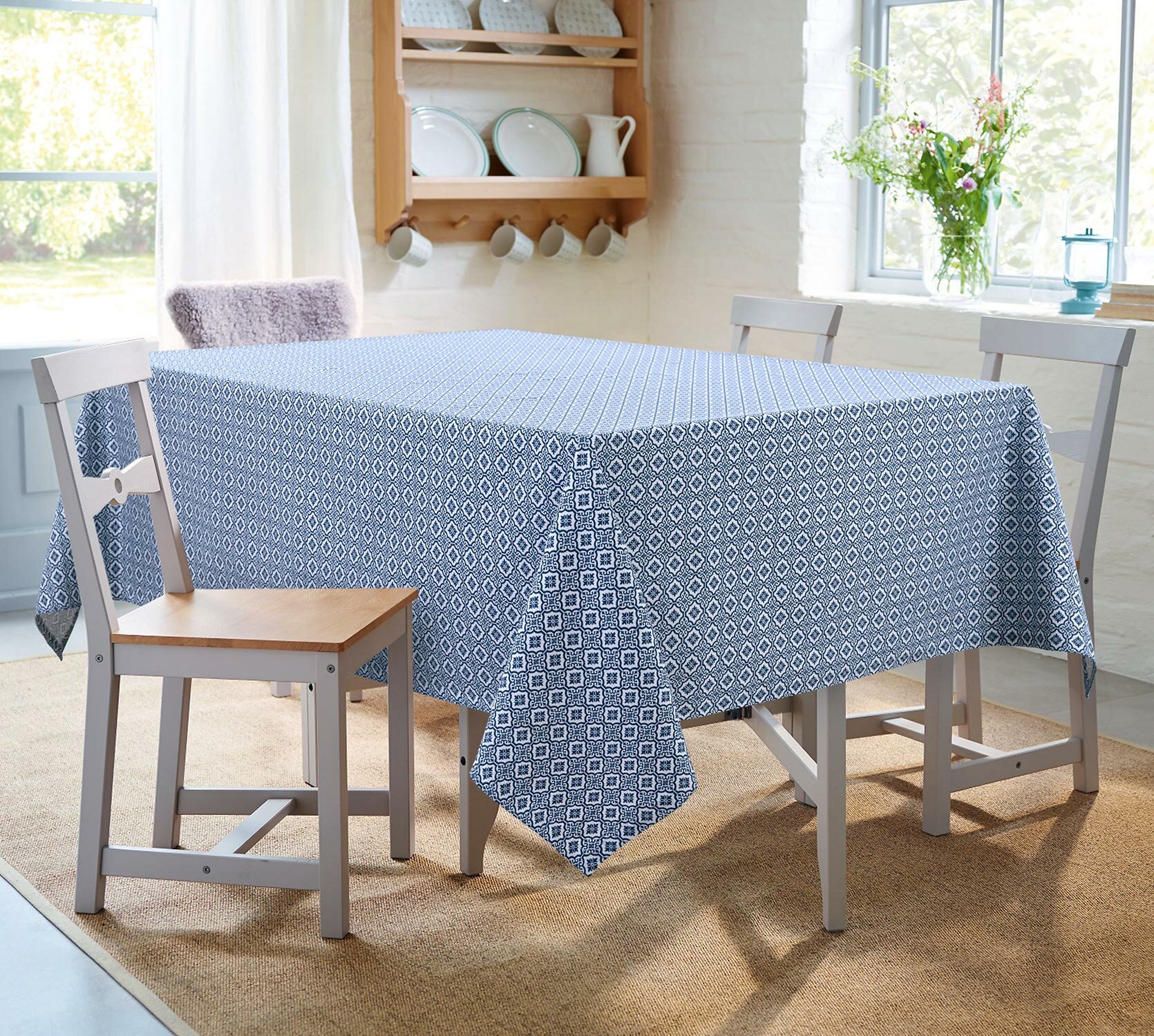 Скатерть 120х145 (100% хлопок) Текс-Дизайн "Майолика"