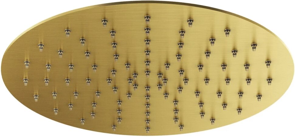 Верхний душ Plumberia Selection SAT3174OB 250 мм, золотой матовый
