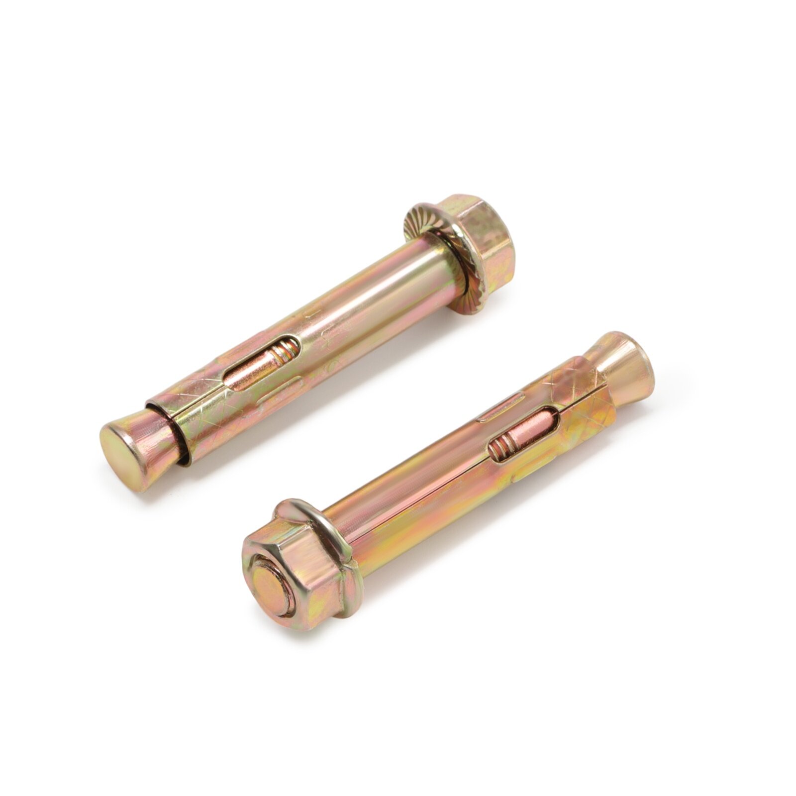 Анкерный болт тундра, с гайкой, оцинкованный, 12х75 мм, 70 шт, 10499892