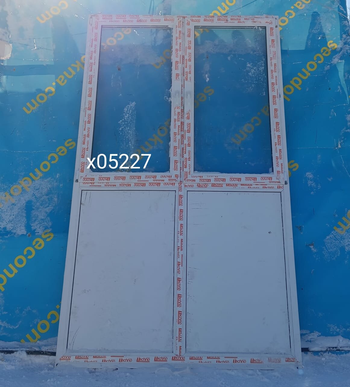 Пластиковое окно Б/У 2720(в) 1530 об х 1590(ш)