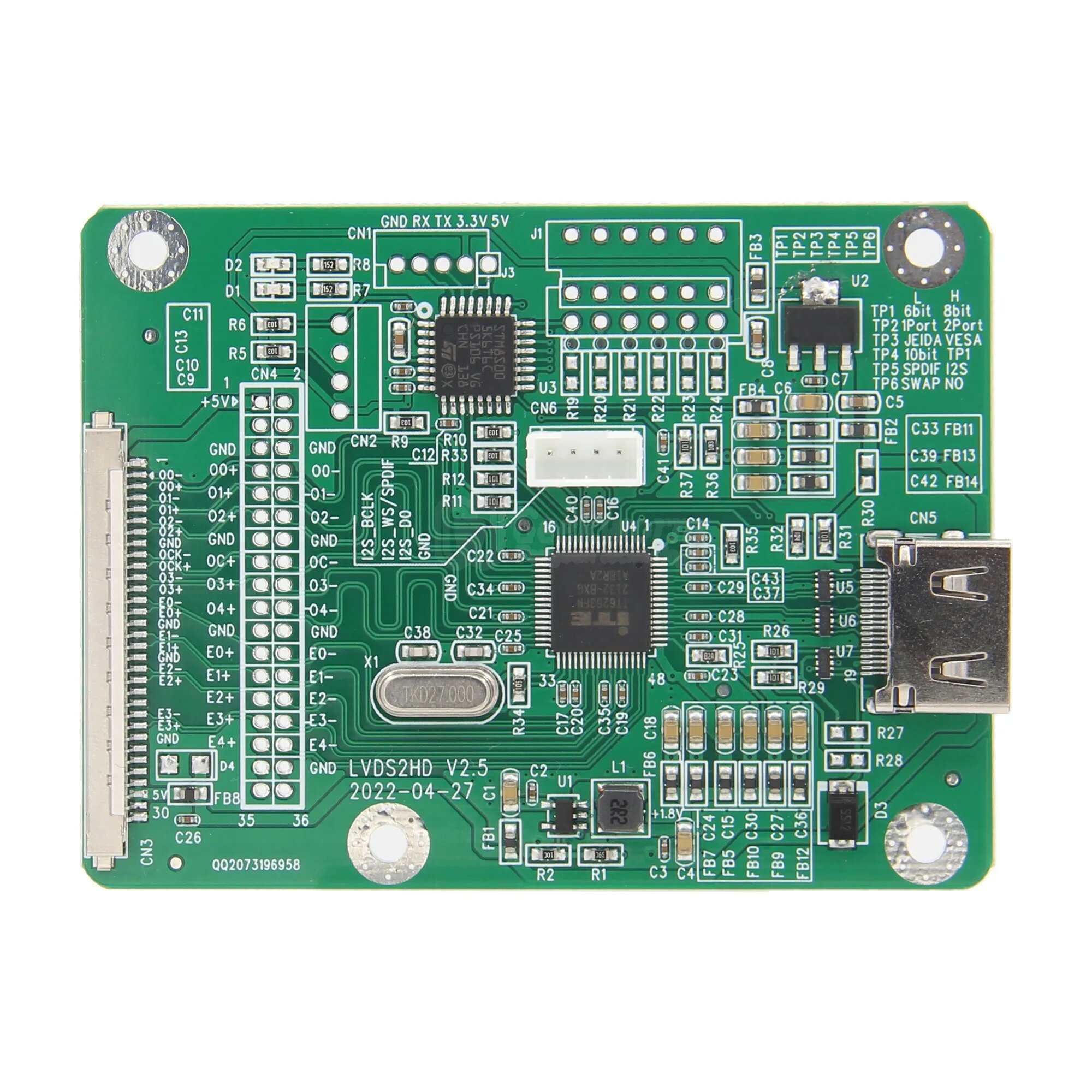 Geekworm Адаптер LVDS в HDMI — фото 1