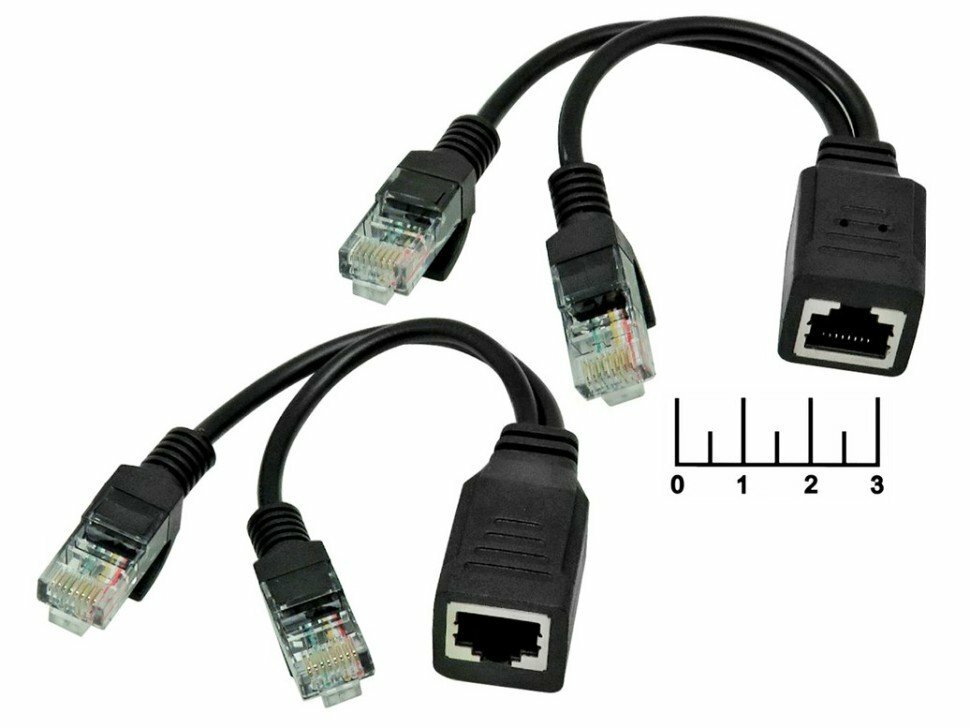 Разветвитель для подключения IP-камер OT-VNP32 8P8C (RJ-45)