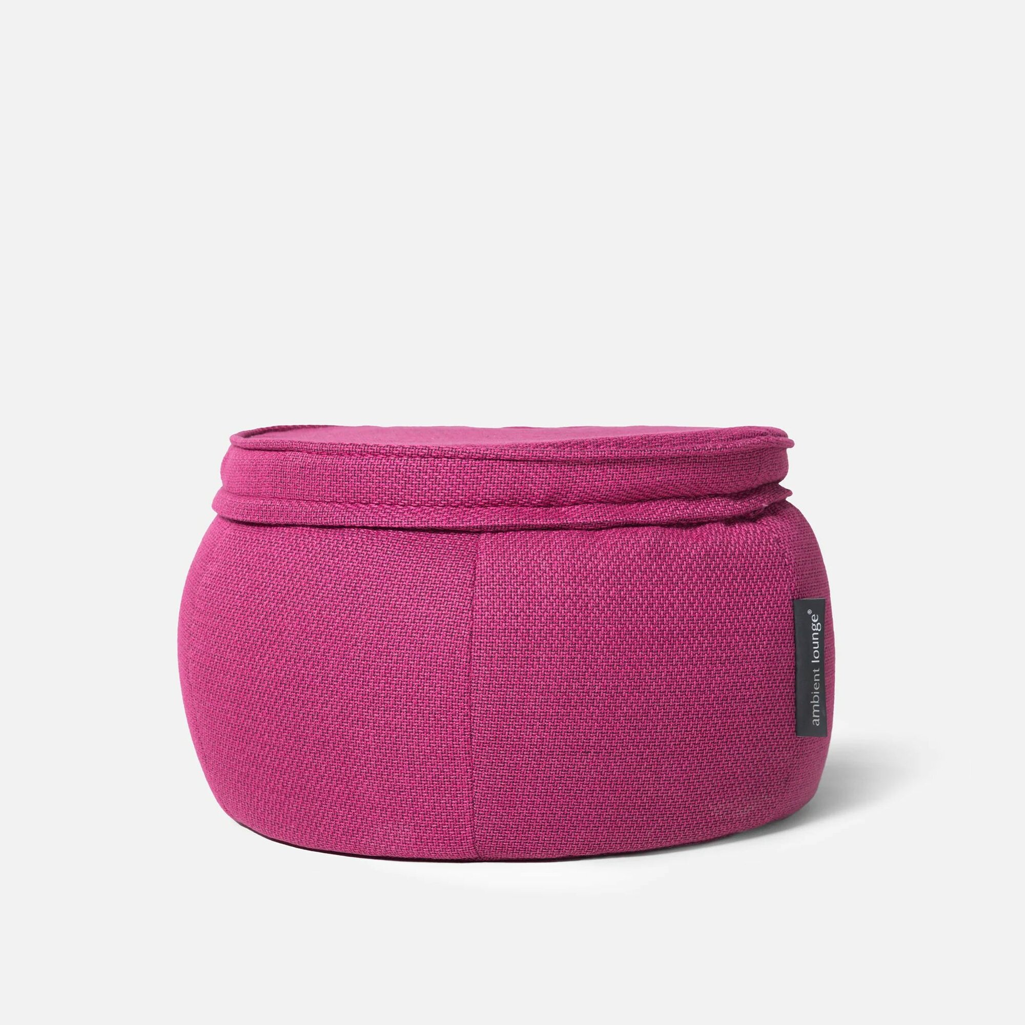 Бескаркасный пуф Ambient Lounge - Wing Ottoman - Sakura Pink (Sofa Weave) - оттоманка для дивана или кресла