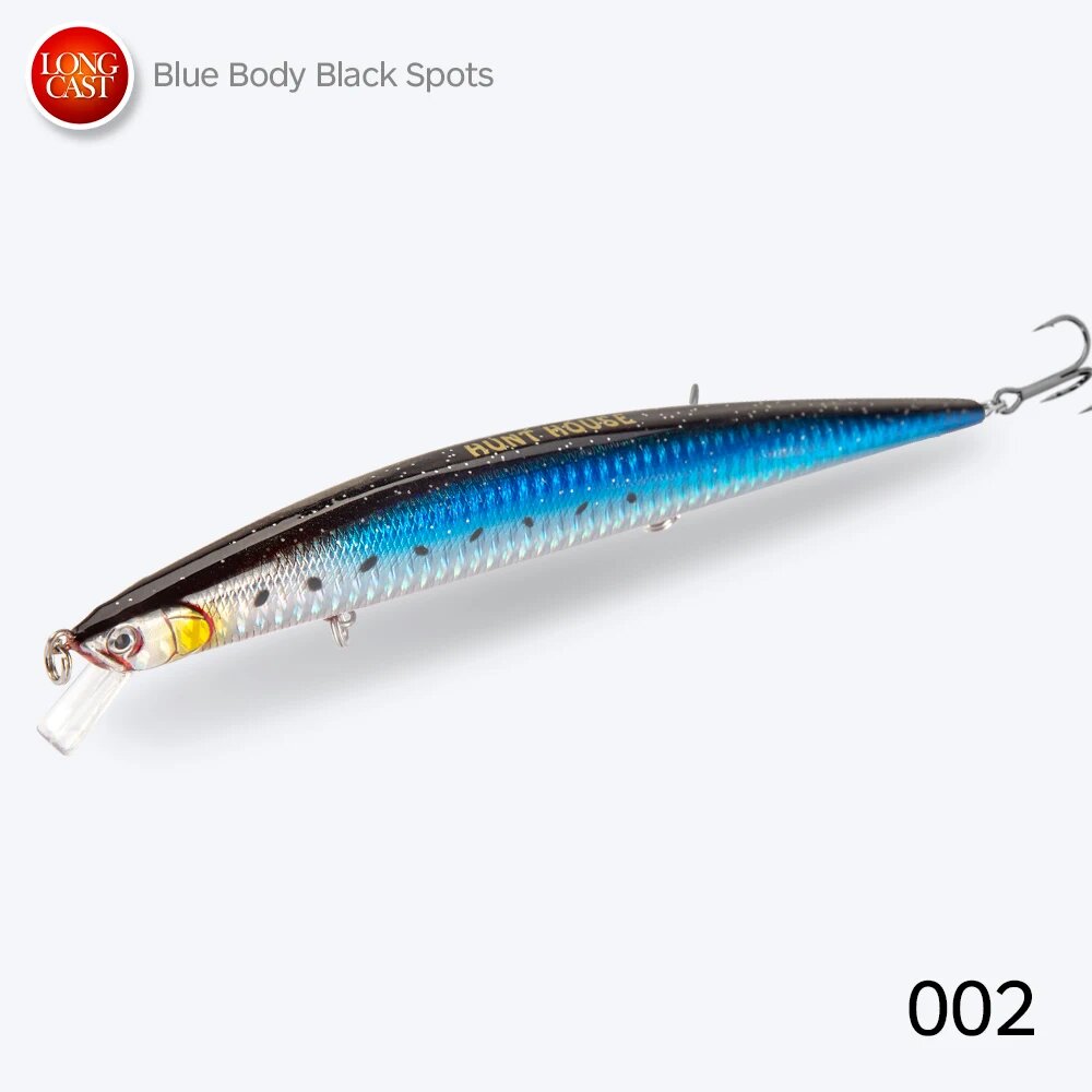 Hunthouse Tide Slim Minnow 175F, Цвет 002