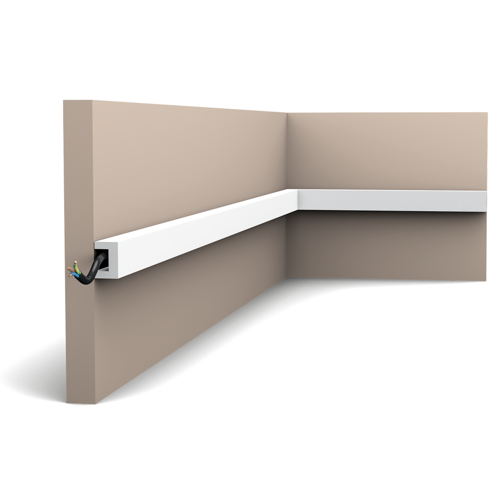 Молдинг Orac Decor CX190 Д200xШ3xВ2 см Лепнина из Дюрополимера / Орак Декор.