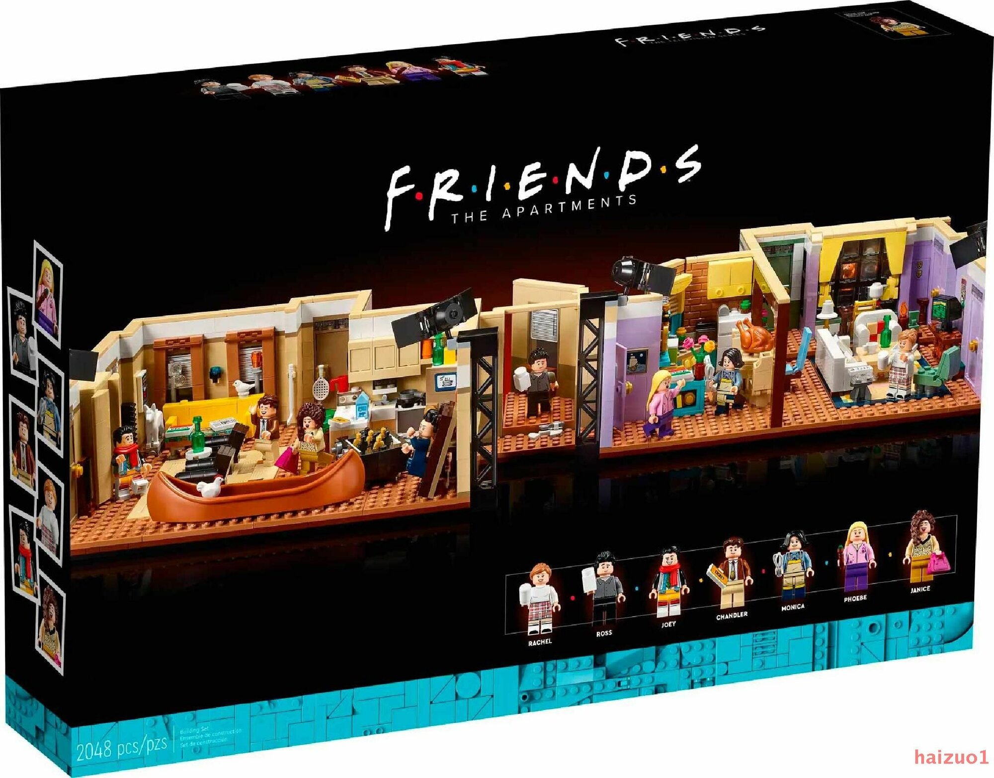 Конструктор Квартира друзей, 2048 деталей / Совместимый с Icons 10292