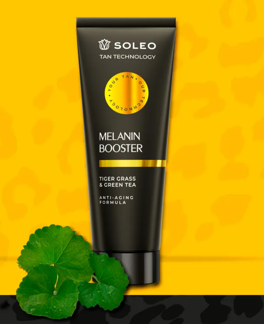 Soleo MELANIN BOOSTER усилитель с тигровой травой, зеленым чаем антиэйдж новинка 200 мл