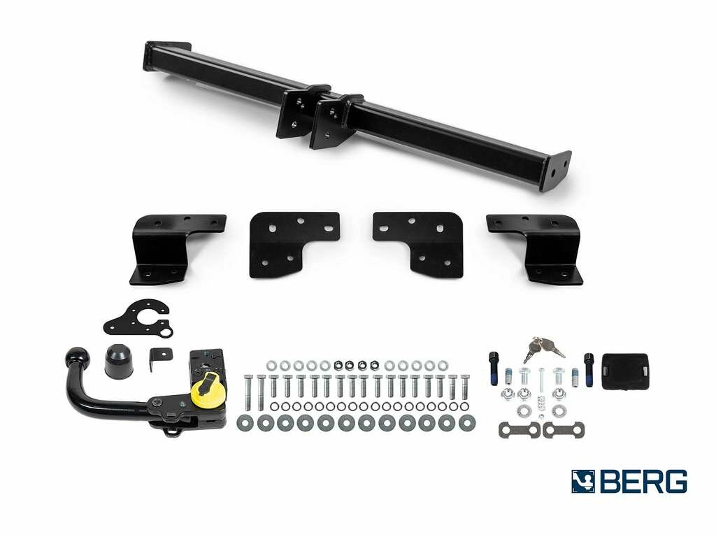 Фаркоп быстросъемный (ТСУ) Джаеку Джи 7 с 2023, Берг, тип шара ВМ