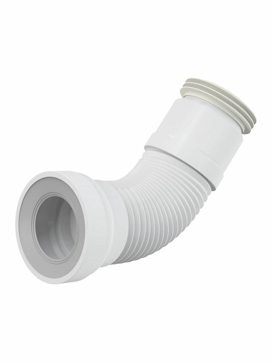 Соединение к WC гофрированное d110 Alcaplast A970 длина 280-550 мм