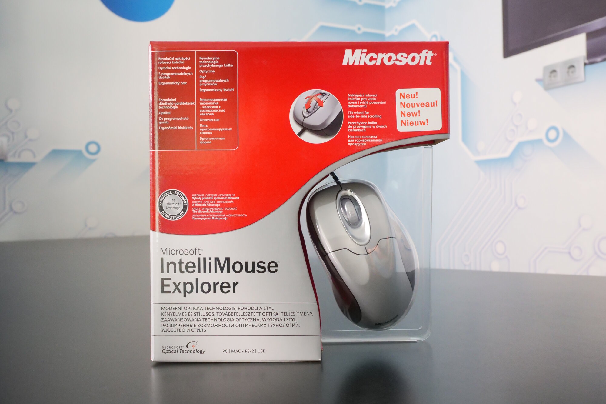 Microsoft intellimouse — купить по низкой цене на Яндекс Маркете