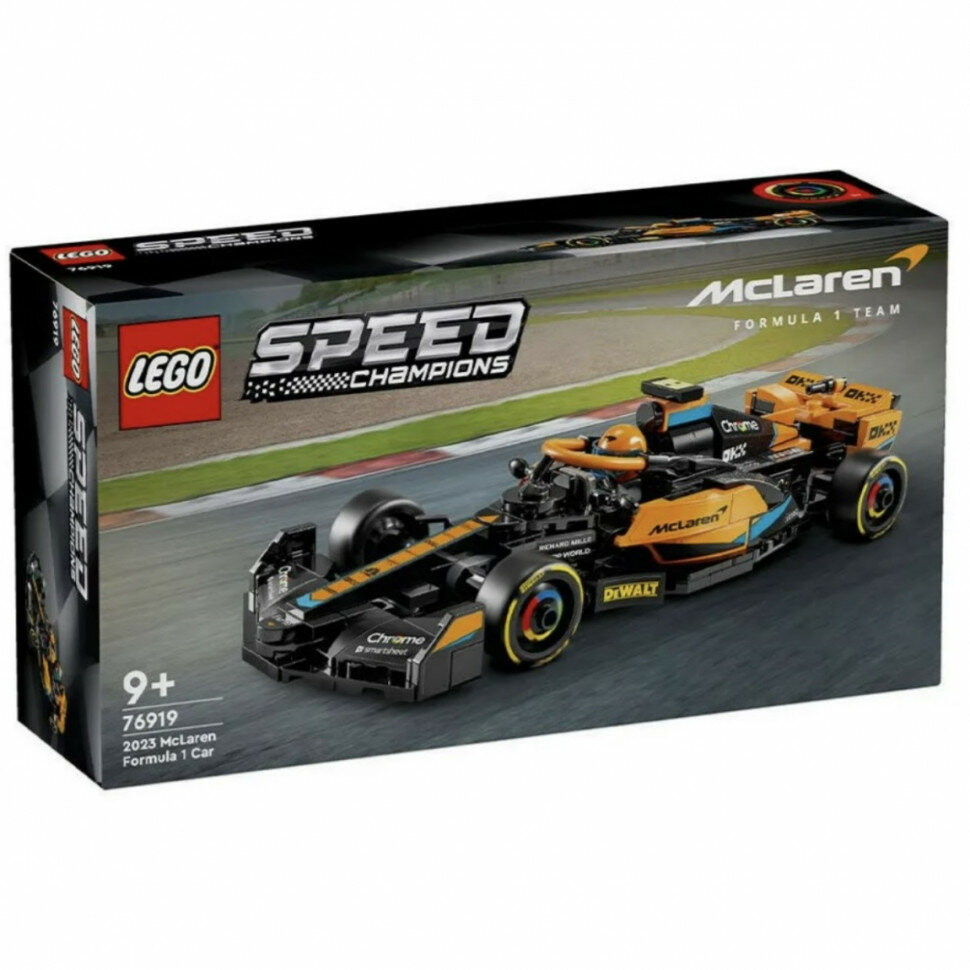 Конструктор LEGO Speed Champions 76919 Гоночный автомобиль McLaren Формулы-1 2023