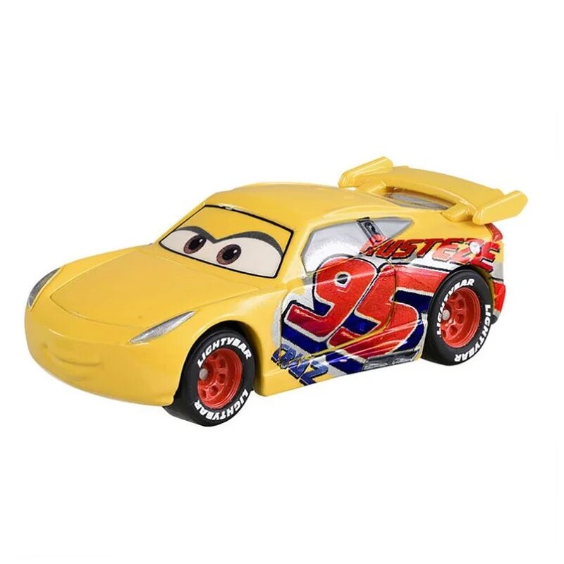 Машинки Disney Pixar Мисс Фриттер и Лайтнинг Маккуин
