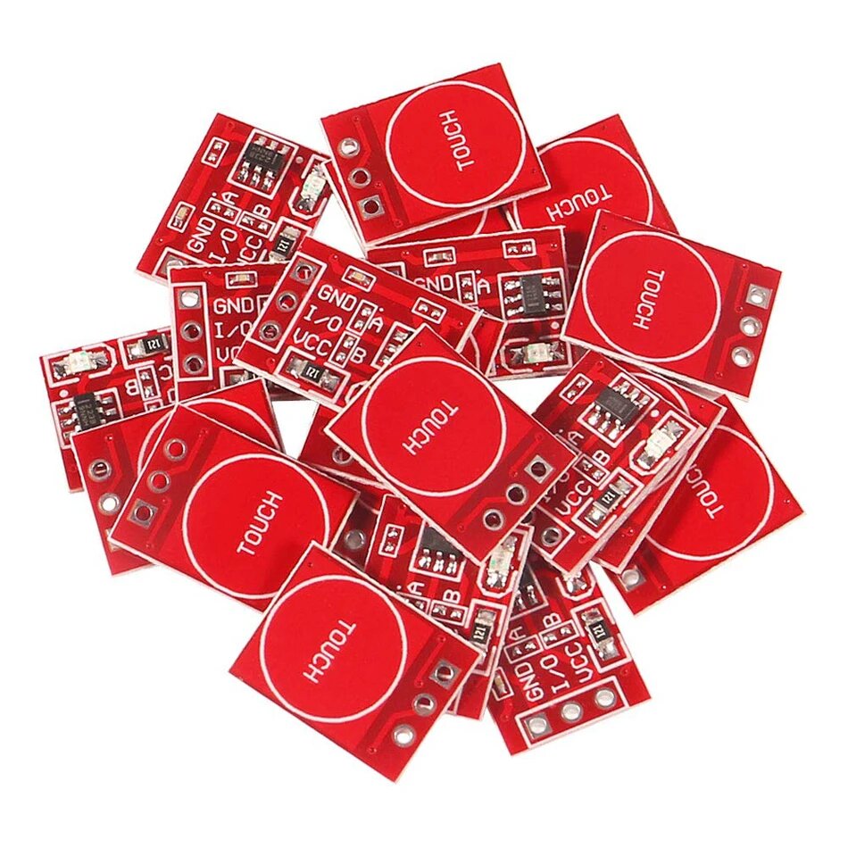 Сенсорный переключатель TTP223 для Arduino (20/50/100 шт.) 50pcs