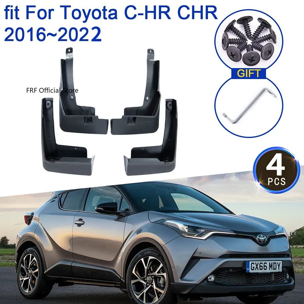 Для Toyota C-HR CHR 2016 2017 2018 2019 2020 2021 2022 2023 C HR AX10 AX50 брызговики крылья брызговики аксессуары