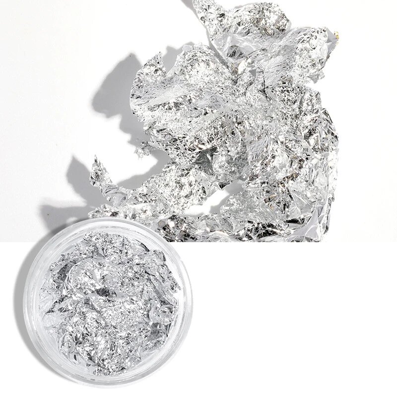 Фольгированные наклейки для ногтей FUMOSIK 25