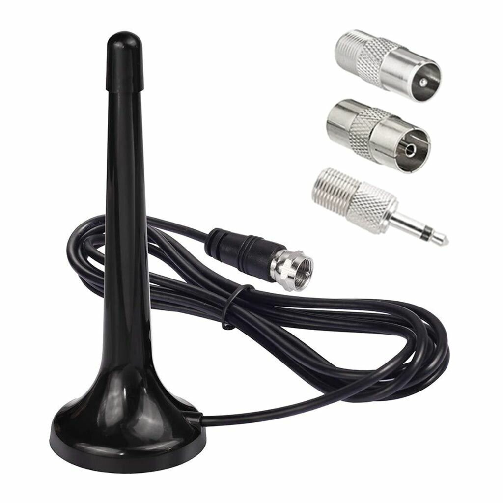 75 Ом FM телескопическая антенна с усилителем