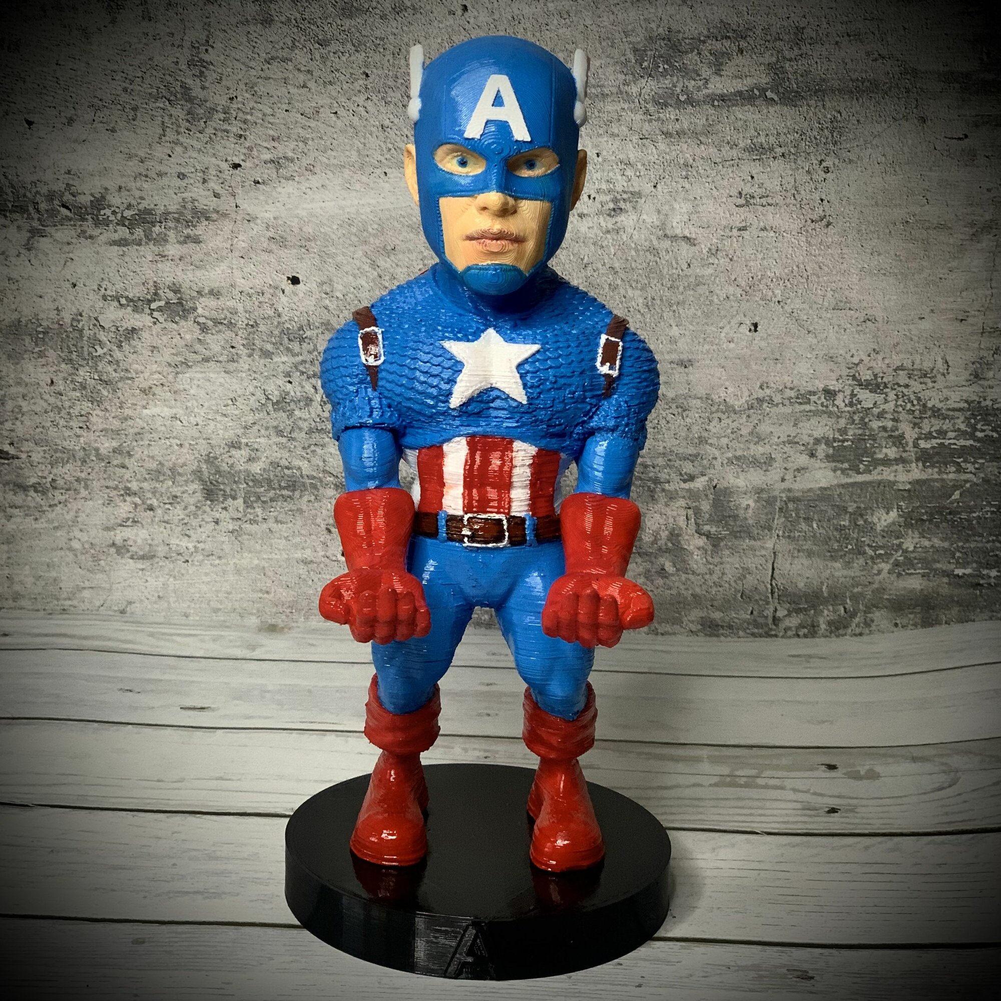 Подставка для геймпада и телефона Капитан Мерика Captain America