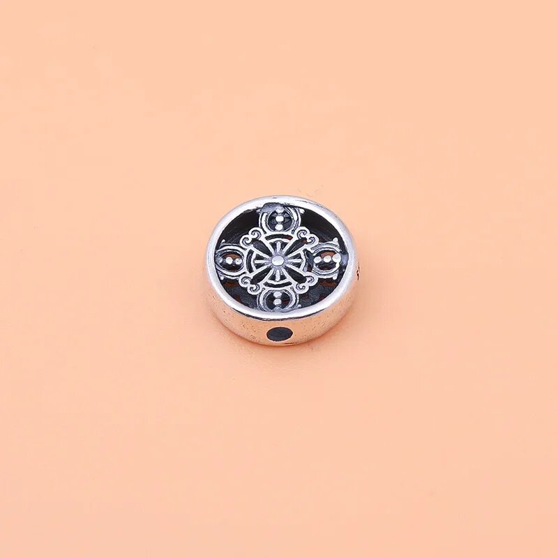 Бусина серебряная S925 Retro для браслета