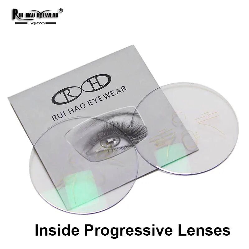 Прогрессивные очки RUI HAO EYEWEAR 1.56/1.61/1.67 Inside Progressive, 1.61