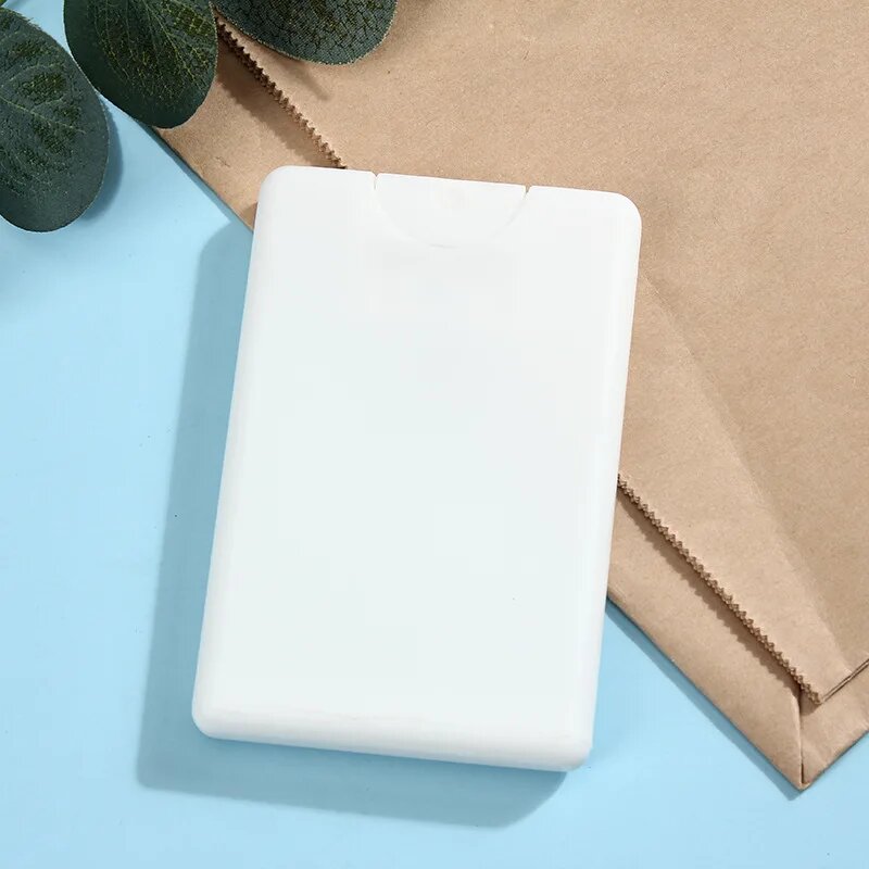 Пустая пластиковая дорожная бутылка для духов 20 мл Белый, 4