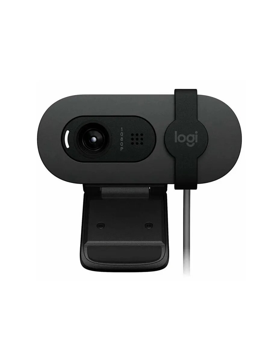 Камера Logitech Web Brio 105 графитовый 2Mpix (1920x1080) USB2.0