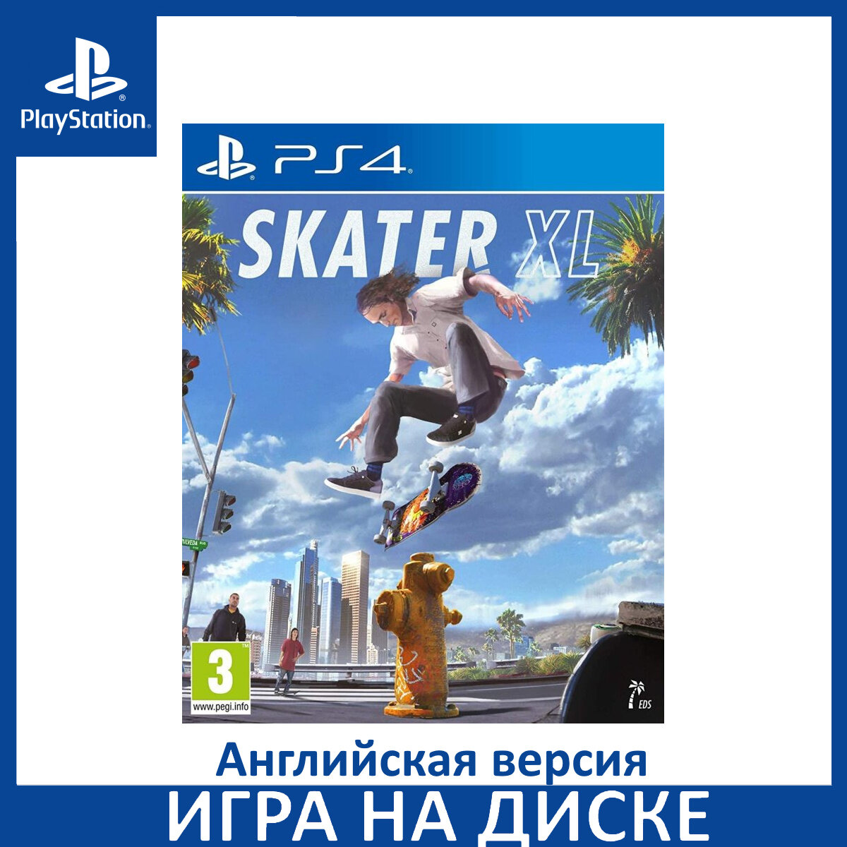 Игра Skater XL PS4 Английский язык Диск на PlayStation 4