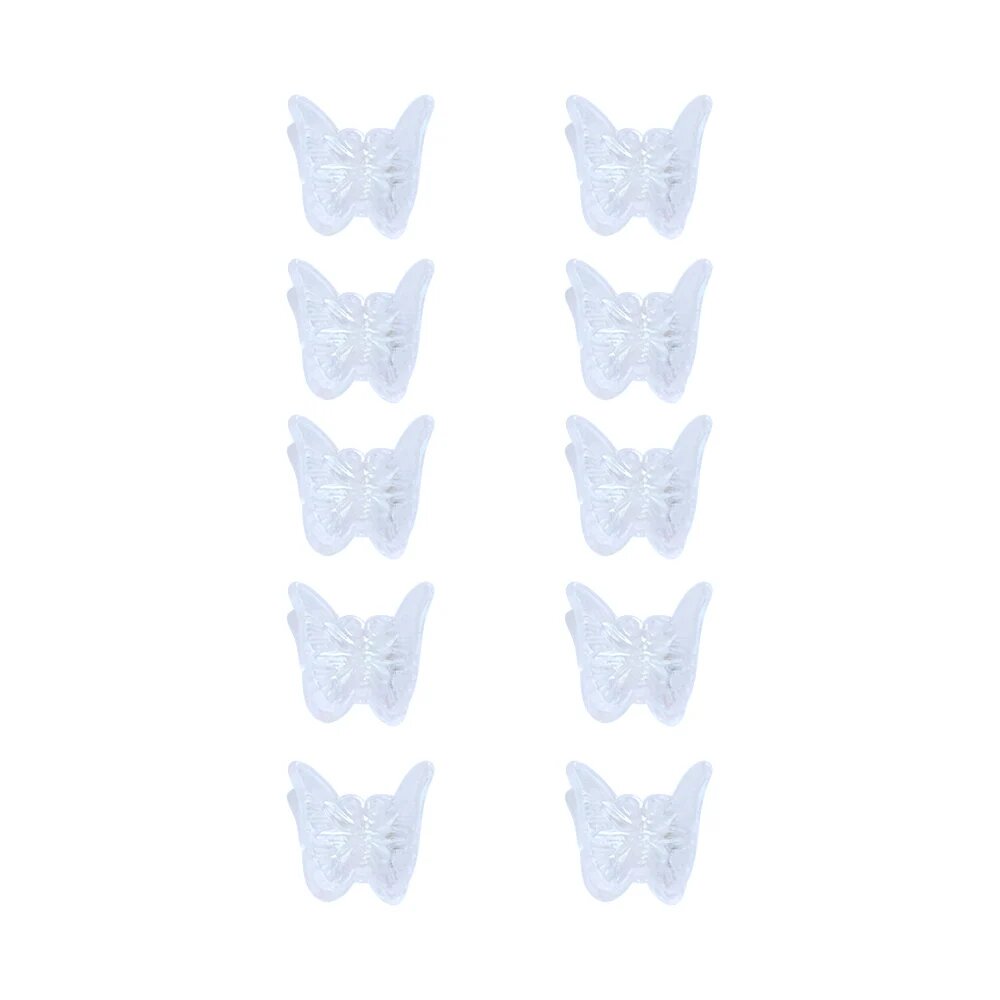 Зажим из смолы, темперамент, бабочка, детская заколка для волос в корейском стиле, прозрачный коготь для волос, женские аксессуары для волос, маленький боковой зажим