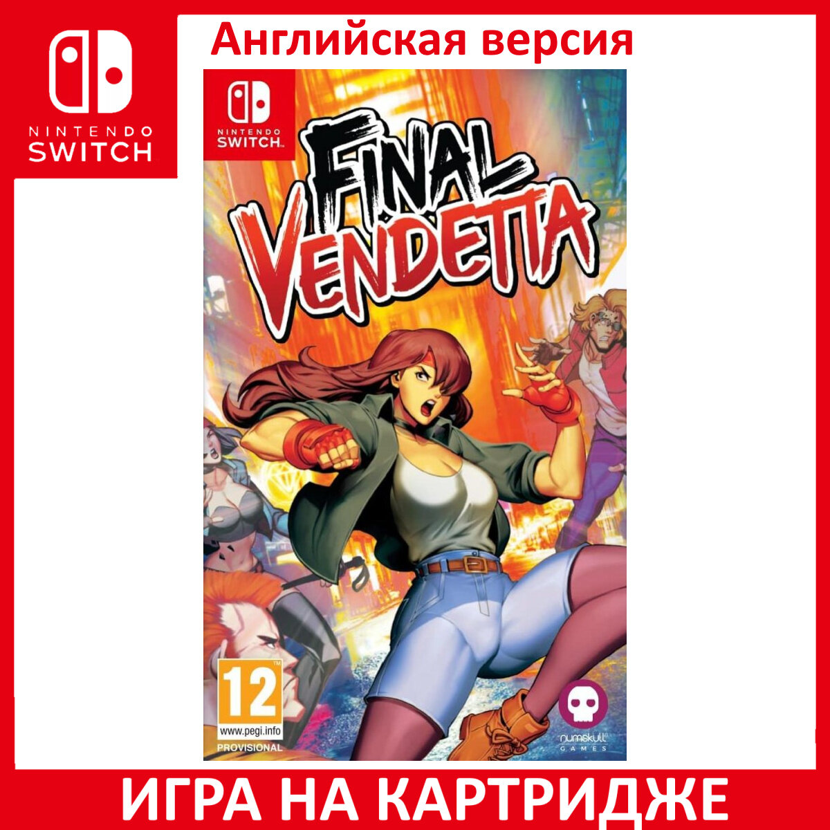 Игра Final Vendetta Switch Английский язык Картридж на Nintendo Switch