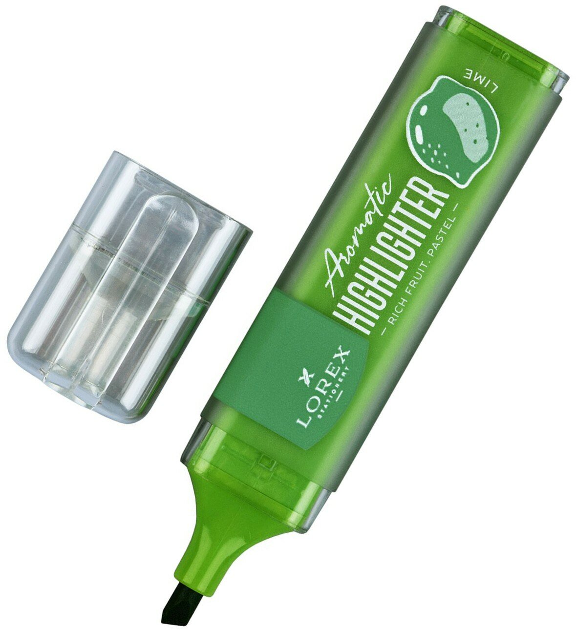 Маркер текстовыделитель, ароматизированный, мятный