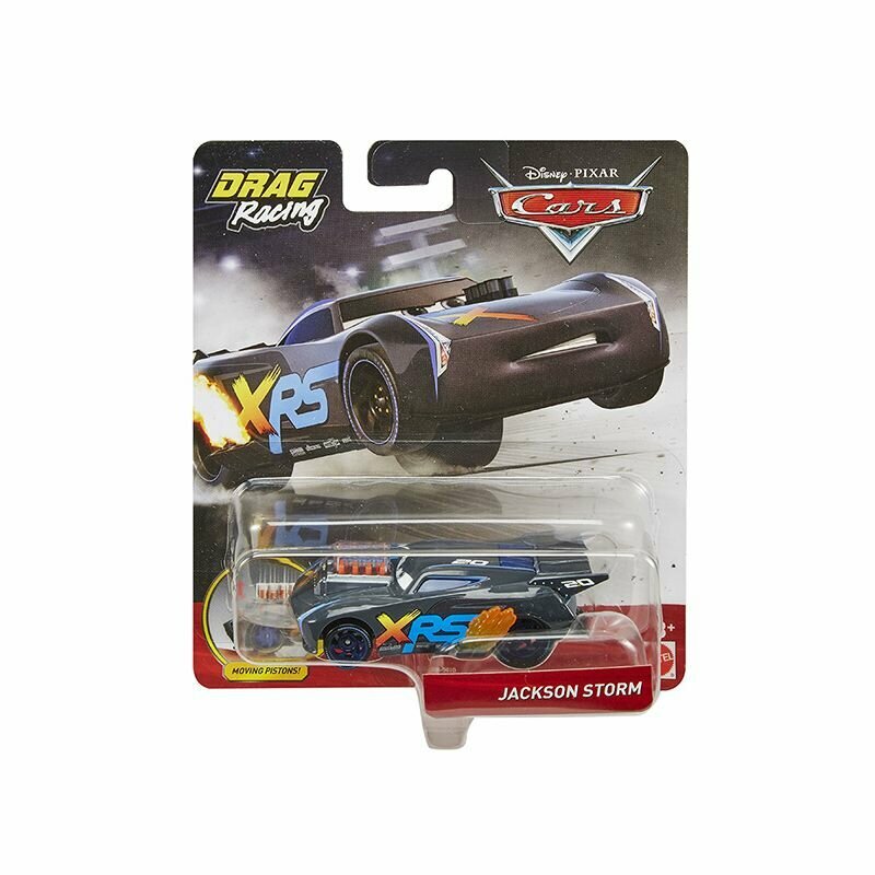Disney Pixar Cars XRS Drag Racing / Игрушечный Гоночный Автомобиль Дисней Пиксар, Подходящий Для Подарков На День Рождения Детям От 3 Лет И Старше, Дисней
