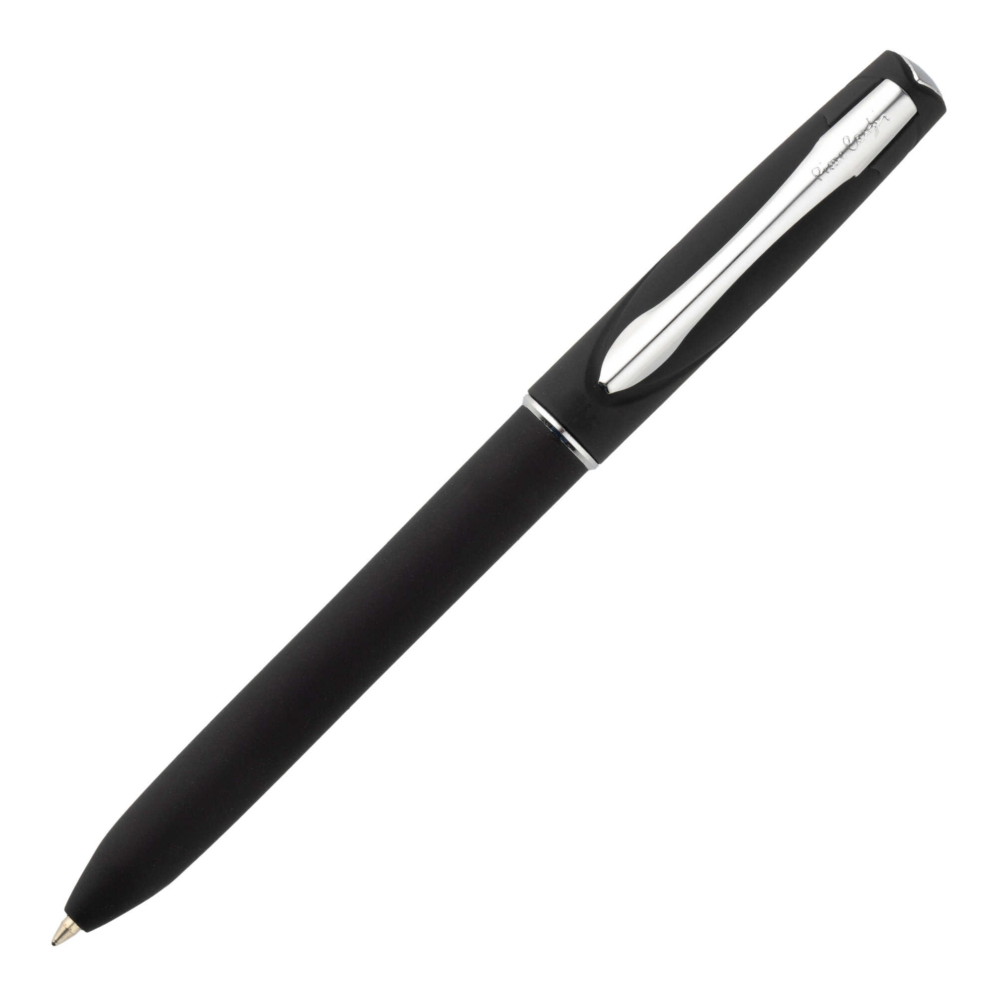 Ручка шариковая Pierre Cardin ACTUEL. Цвет - черный. Упаковка Р-1