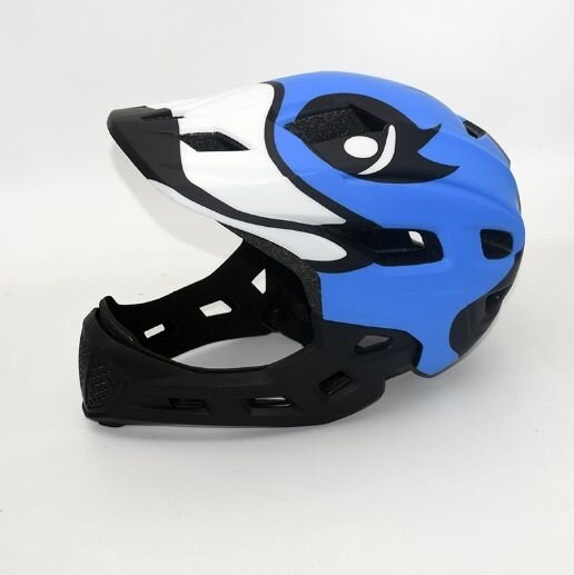 Шлем детский защитный HTGR full face, для велосипеда / самоката / скейтборда мотоцикла , S/M 50-54