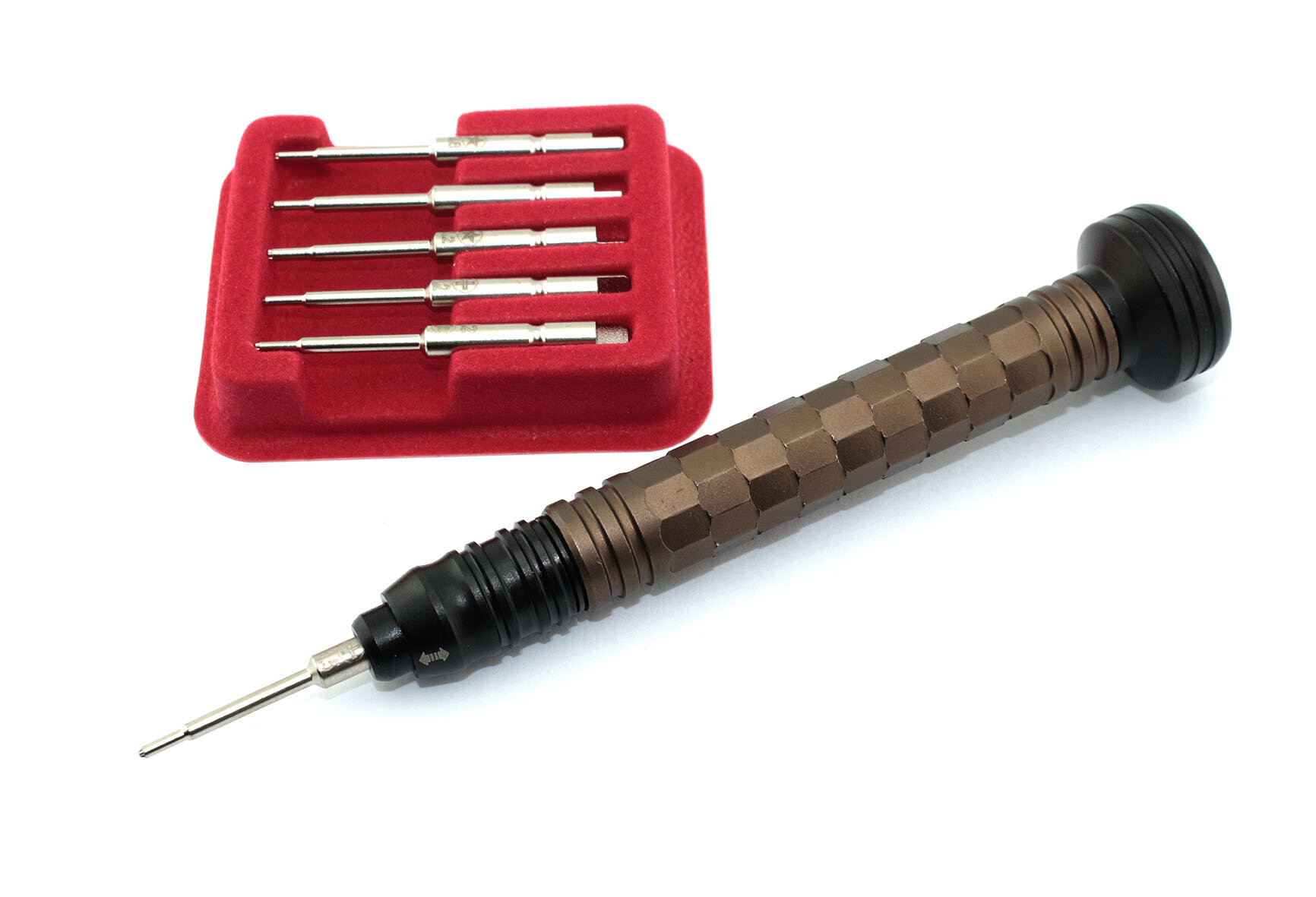 Отвертка с набором бит Kaisi 8926 3D 6 в 1 Golden