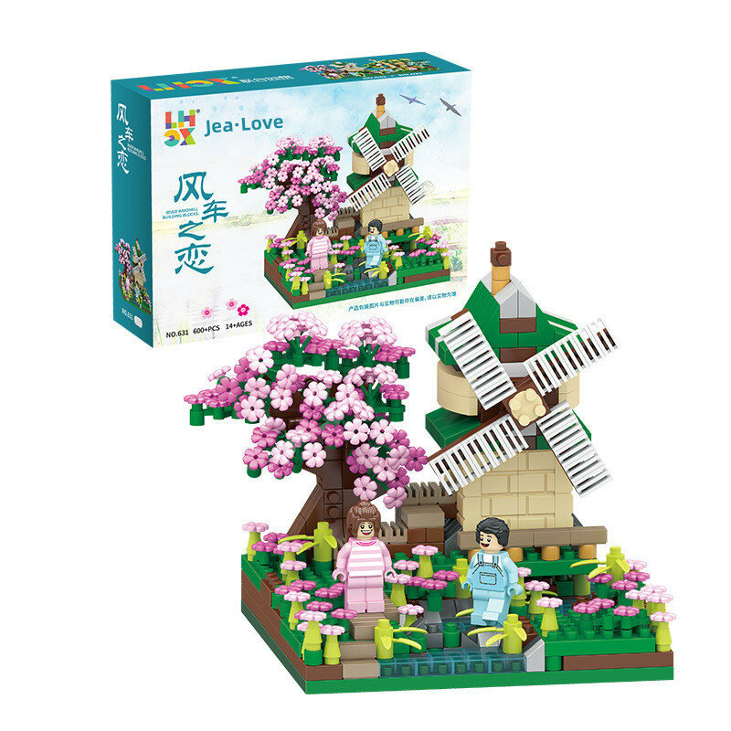 Набор игрушек Windmill Love Creative на тему природы, подарок для детей от 12 лет (600 деталей)