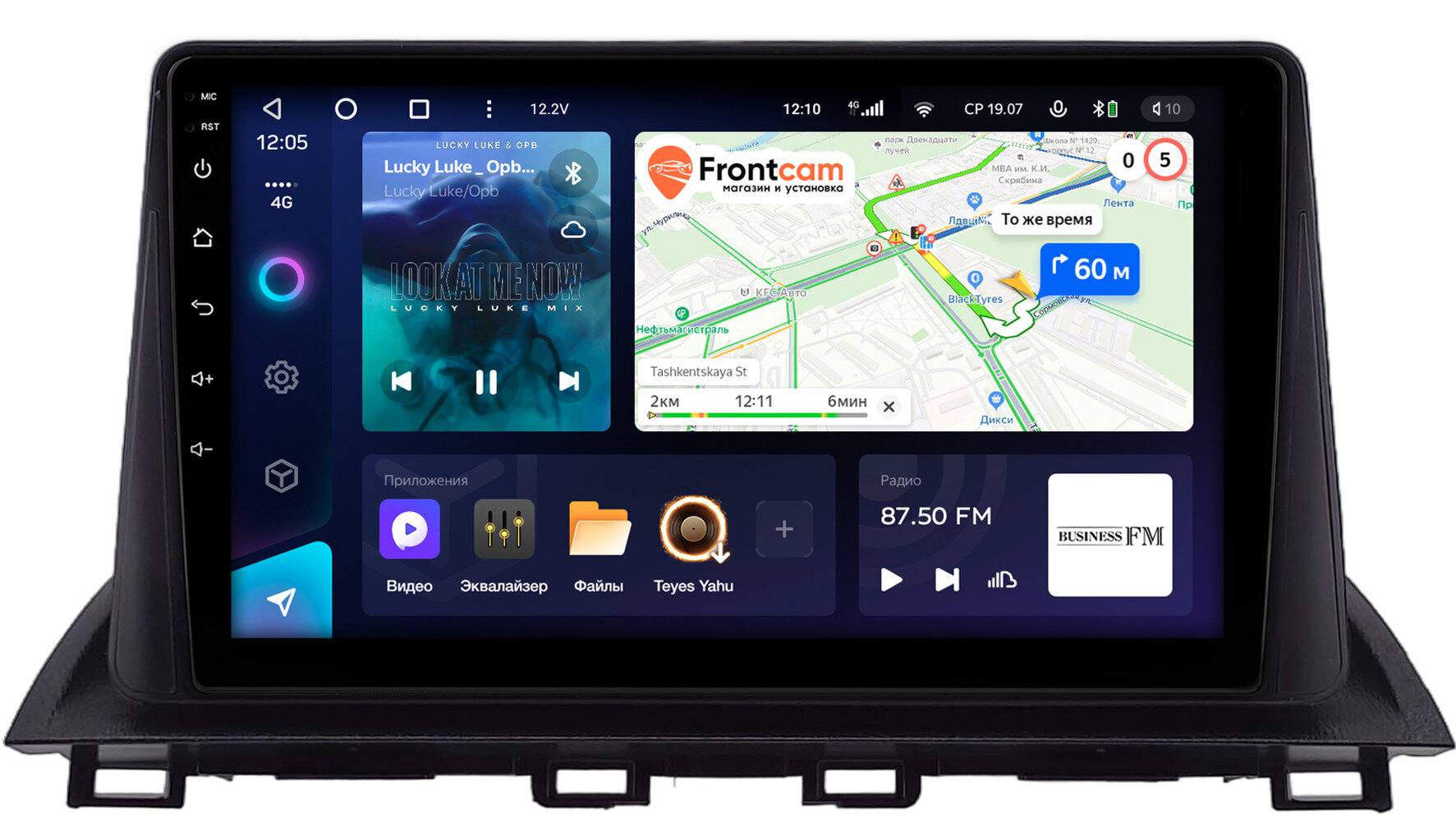 Штатное головное устройство Mazda CX-4 2016-2024 Teyes CC3 4/64 9 дюймов RM-9-0198 на Android 10 (4G-SIM, DSP, QLed)
