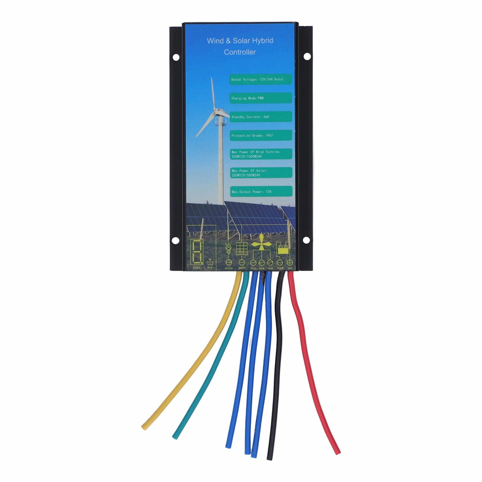Гибридный контроллер IP67 для уличного освещения 12-24V