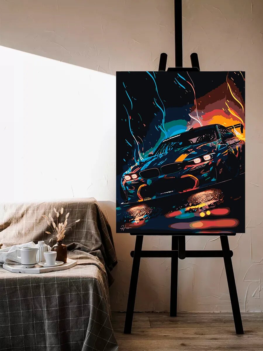 Картина по номерам БМВ