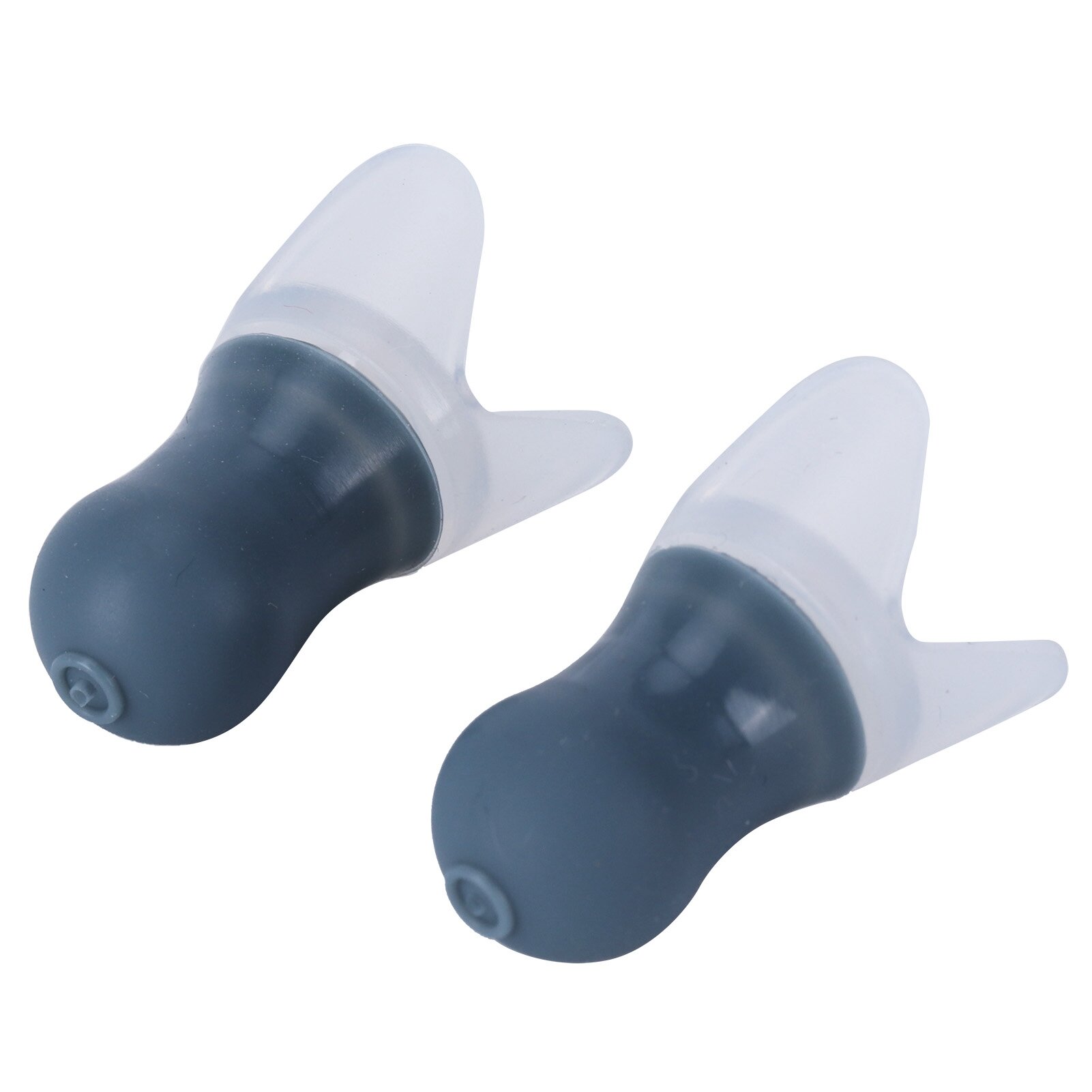 2 шт. Плавильные и авиационные ушные пробки, водонепроницаемые, с шумоподавлением, силиконовые, серого цвета размер L, в упаковке