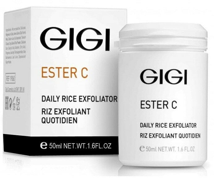 Эксфолиатор для очищения и микрошлифовки кожи GIGI Esc daily rice exfoliator 50 мл