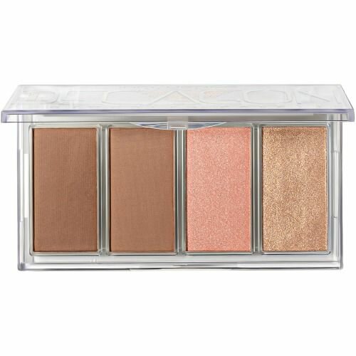 Палетка для контуринга Influence Beauty "Golden Decagon", тон 01, 4 оттенка