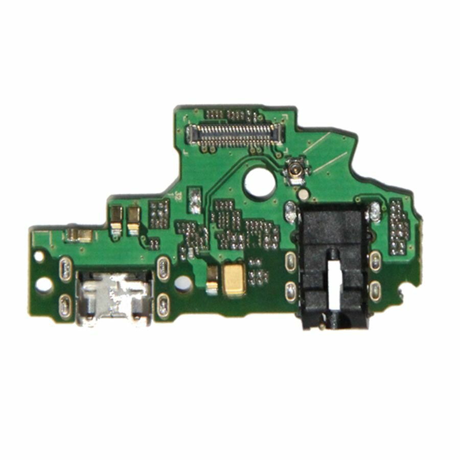 Плата нижняя для Huawei Honor 9 Lite (LLD-L31), 9 Lite Premium на системный разъем, разъем гарнитуры и микрофон (OEM)