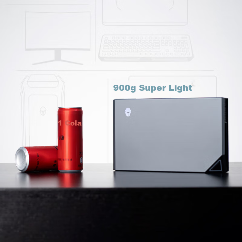 ThundeRobot MIX High-Performance Mini Gaming Design E-Sports AI Computer Mini PC (13th Gen I7-13620H, RTX4060, 16GB RAM, 512GB SSD, WiFi 6)