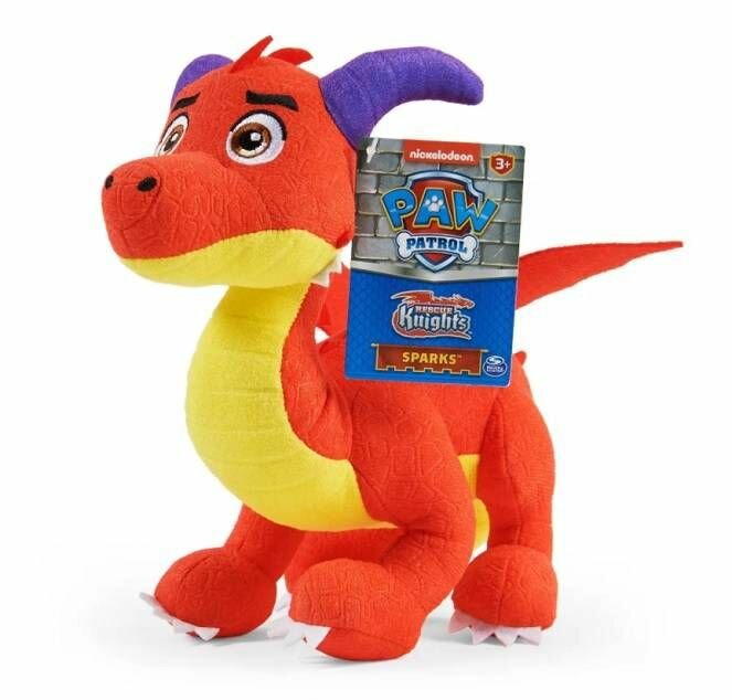 Мягкая игрушка Щенячий патруль: Рыцари-спасатели дракон Искра Sparks PAW Patrol: Rescue Knights