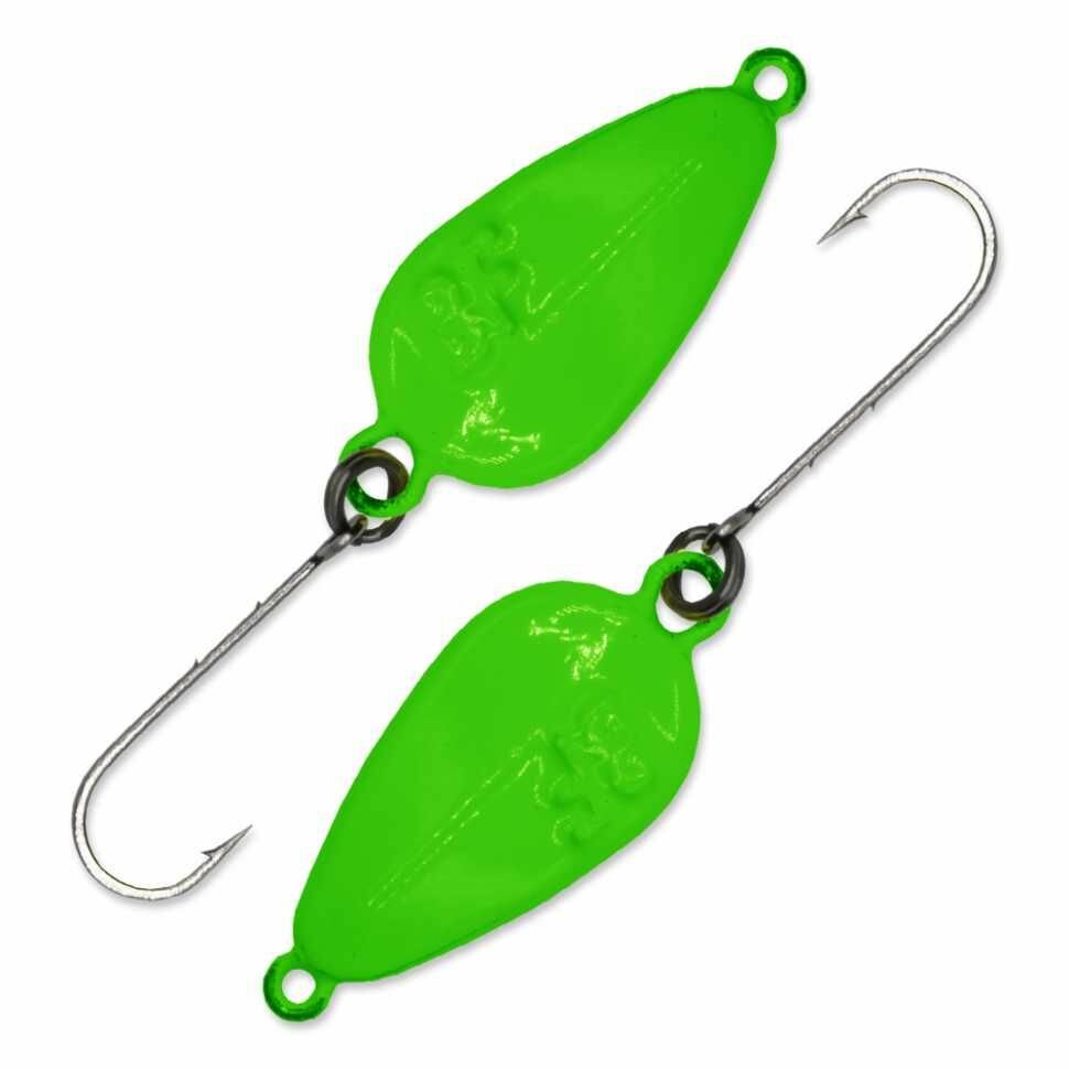 Блесна Best Fishing Ruler Neon Green 2гр.