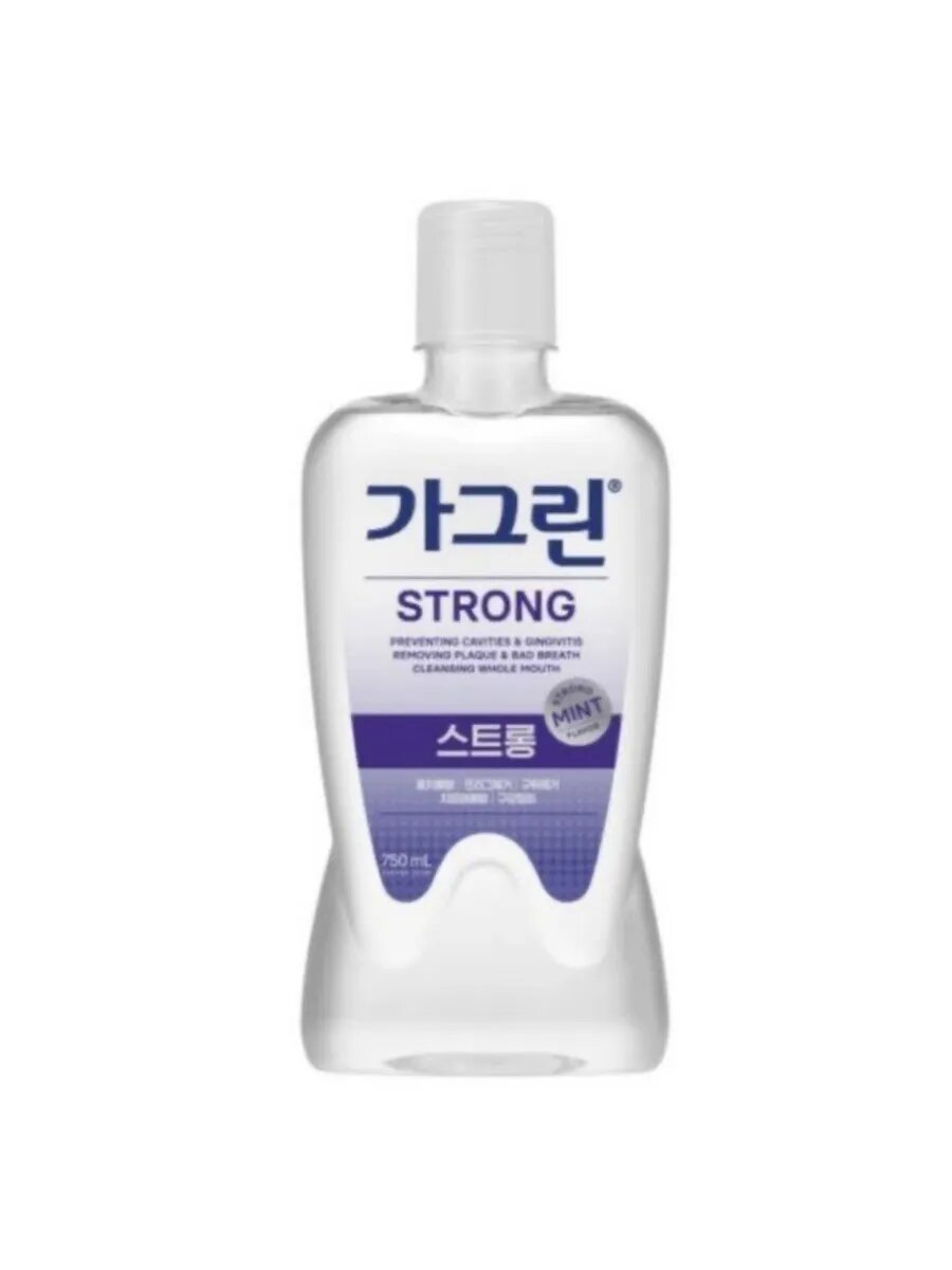 Ополаскиватель Garglin Strong, для полости рта, мята, 750 мл