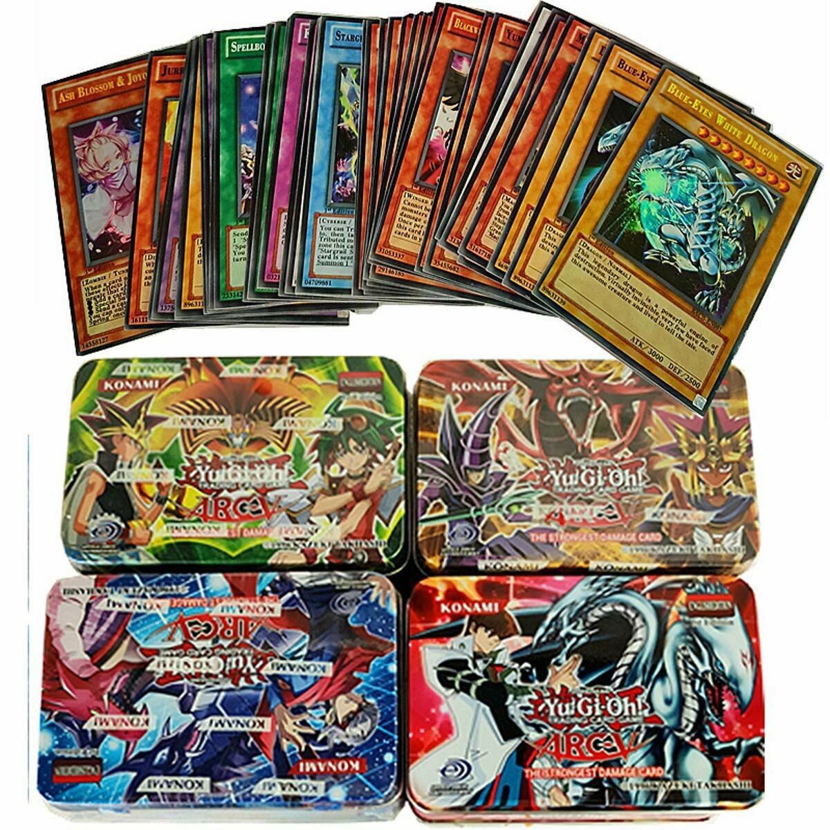 Yu-Gi-Oh! Новый 42 шт./коробка ЛОТ с коробкой Редкие карты Английская карта 2 Флэш-карты Yugi Muto полное издание Коллек